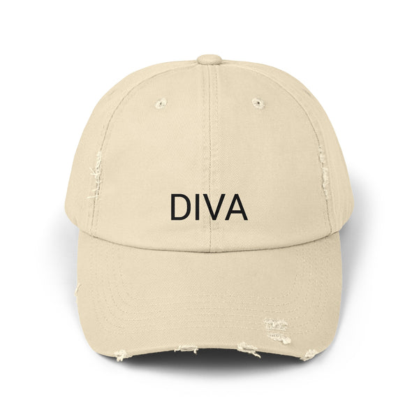 Diva distressed cap in 6 colors – CULTUREEDIT
