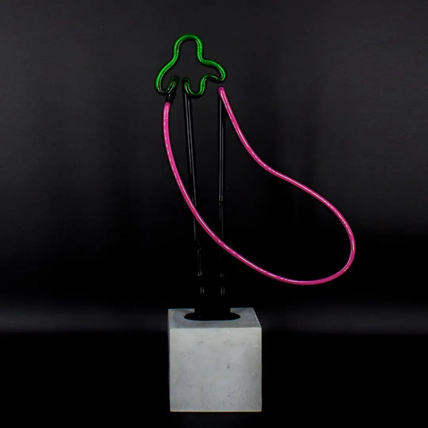 Neon 'eggplant' sign – CULTUREEDIT