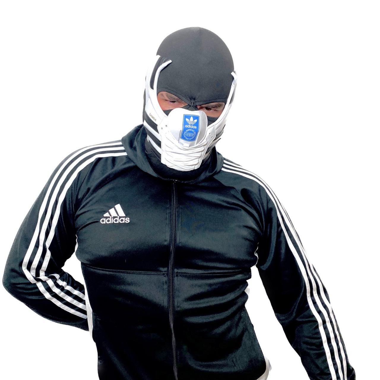 Sneakermask adidas samba white mask – CULTUREEDIT
