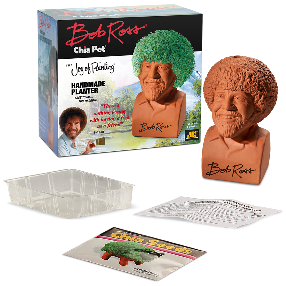 Bob ross chia pet – CULTUREEDIT