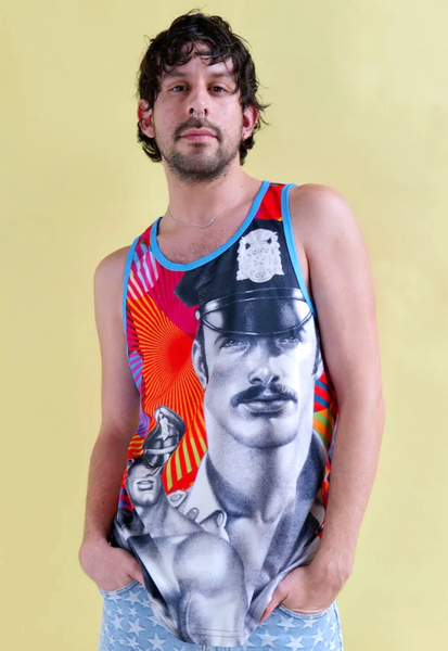 Tom of finland "biker" tank : tom of finland store – CULTUREEDIT