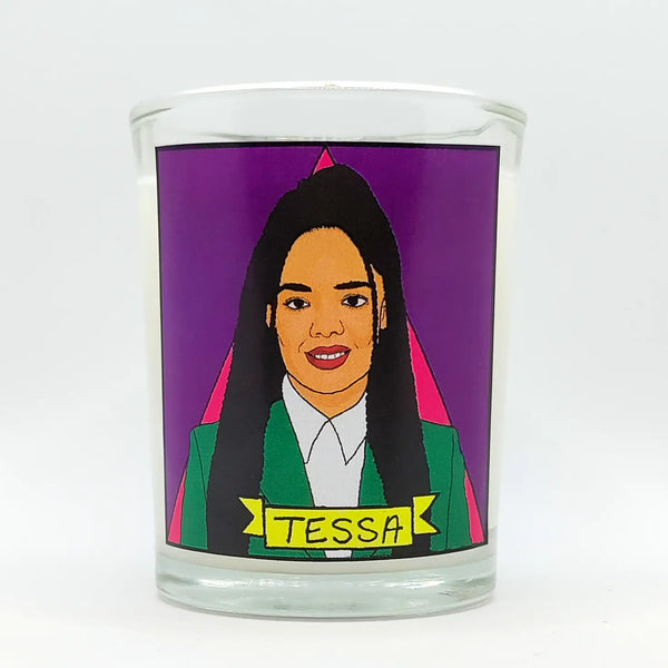Tessa thompson glass votive candle – CULTUREEDIT