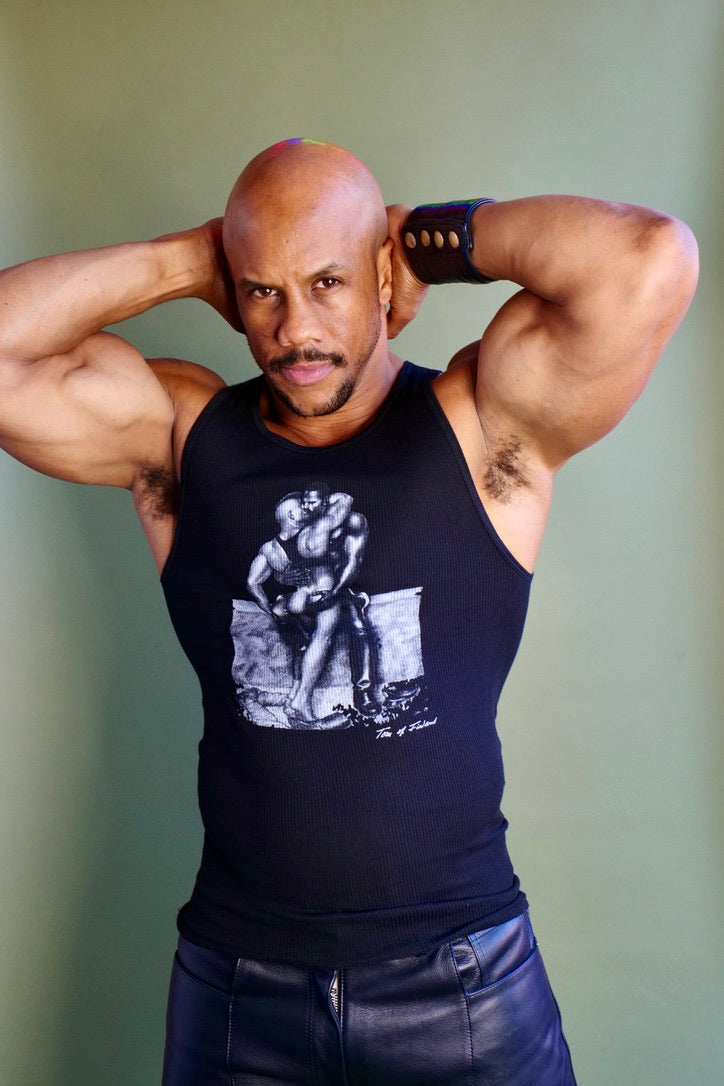 Tom of finland "leather duo" tank : tom of finland store – CULTUREEDIT