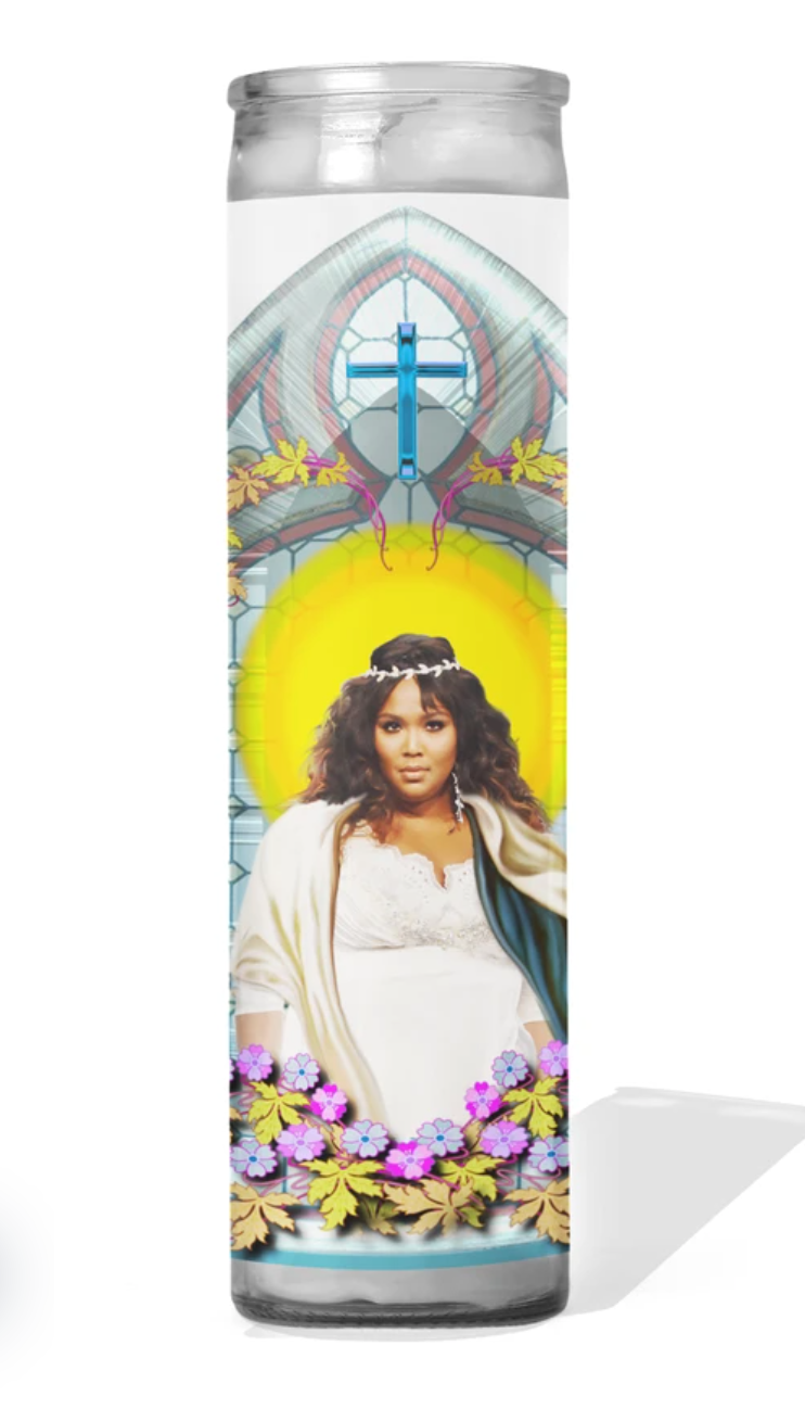 Lizzo celebrity prayer candle – CULTUREEDIT