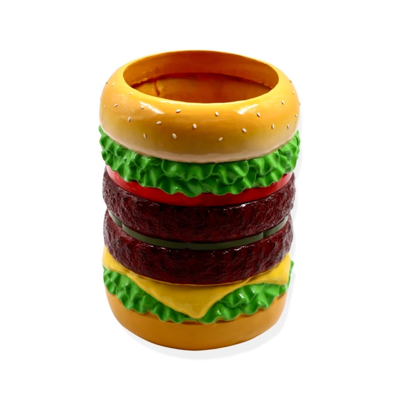 Giant hamburger planter by third drawer down – CULTUREEDIT
